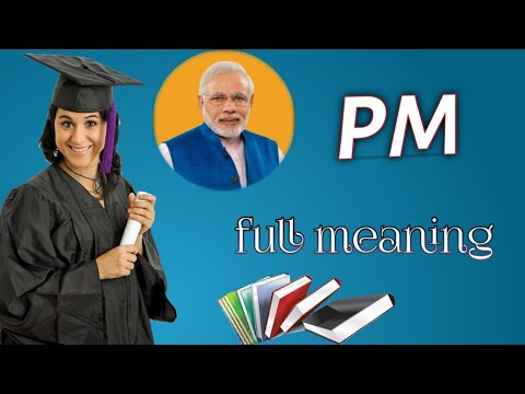 What is the full form of PM?