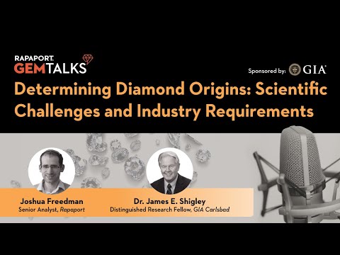 Determining Diamond Origins: Scientific Challenges and Industry Requirements