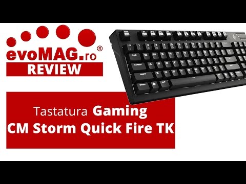 Review: Tastatura Gaming CM Ctorm Quick Fire TK