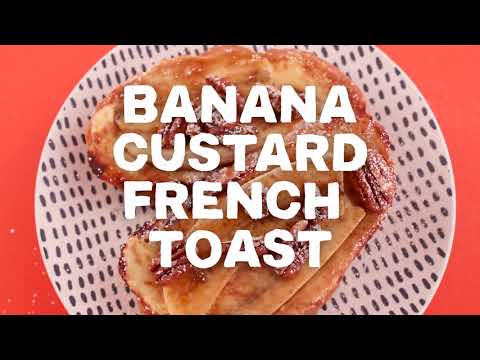 Celebrate Cooking - Banana-Custard French Toast