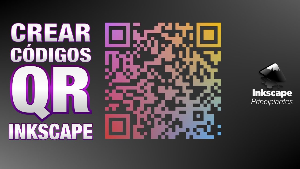 Generar Códigos QR con Inkscape TUTORIAL Principiantes