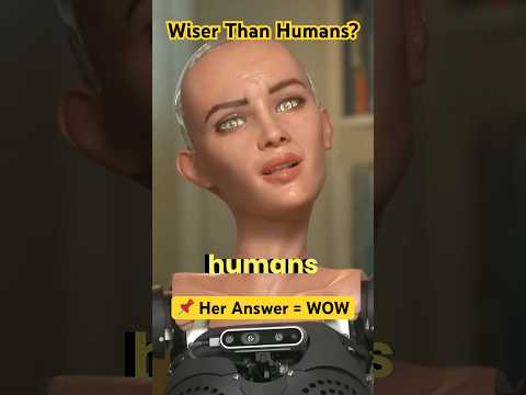 Sophia Robot, Are You WISER than Humans? | AI Response!