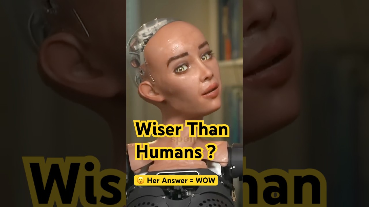 AI Wisdom vs Human Wisdom: Sophia Robot’s Surprising Answer!