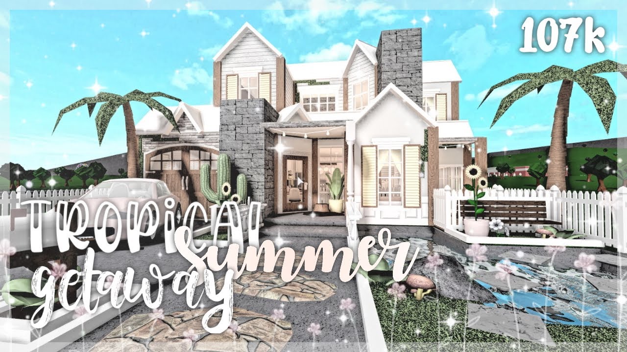 Bloxburg | Tropical Summer Getaway