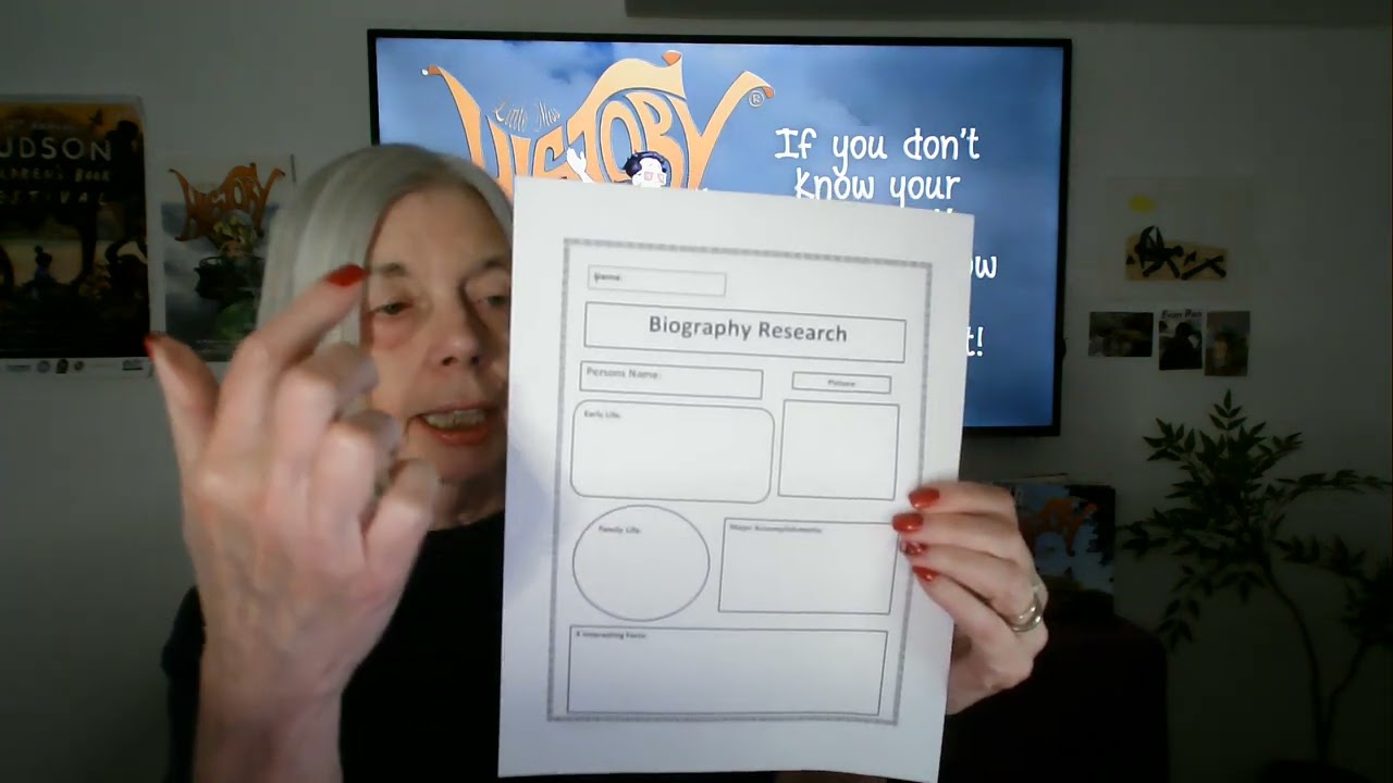 TWO MINUTE TEACHER - BIOGRAPHY RESEARCH FUN