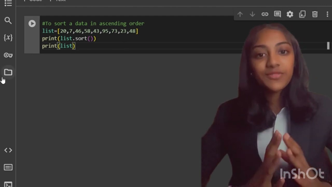 Sorting function in python tutorial for beginners #pythontutorial #python #pythonforbeginners