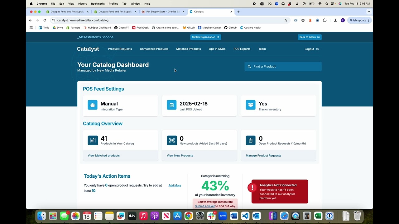 Opt In SKU Matching in Catalyst