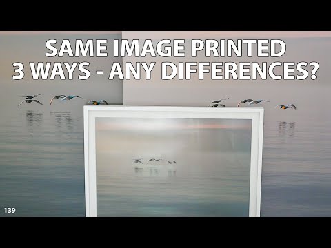 1 photo, 3 prints - what are the differences?