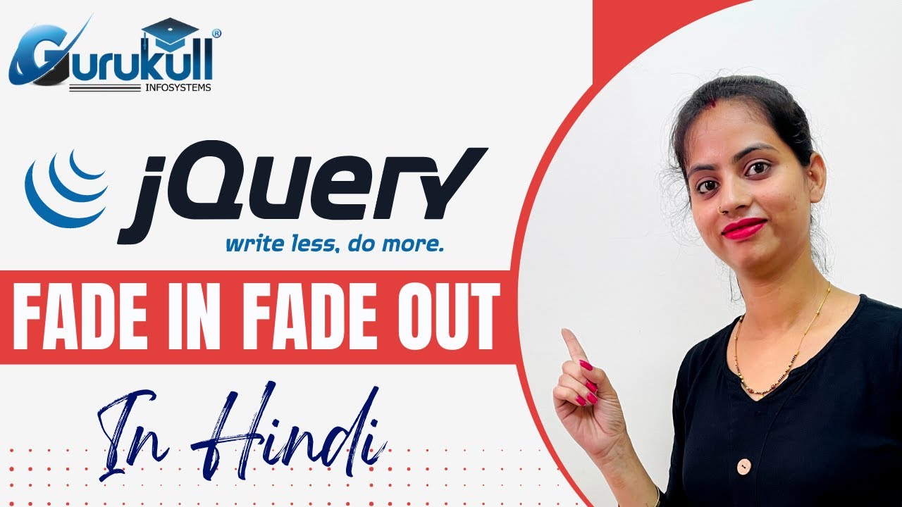 Effect fadeOut() fadeIn() Animations in Jquery - Web Development Tutorials - Skill Seekers #jquery