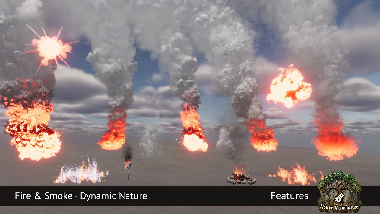 Fire & Smoke - Dynamic Nature Tutorial