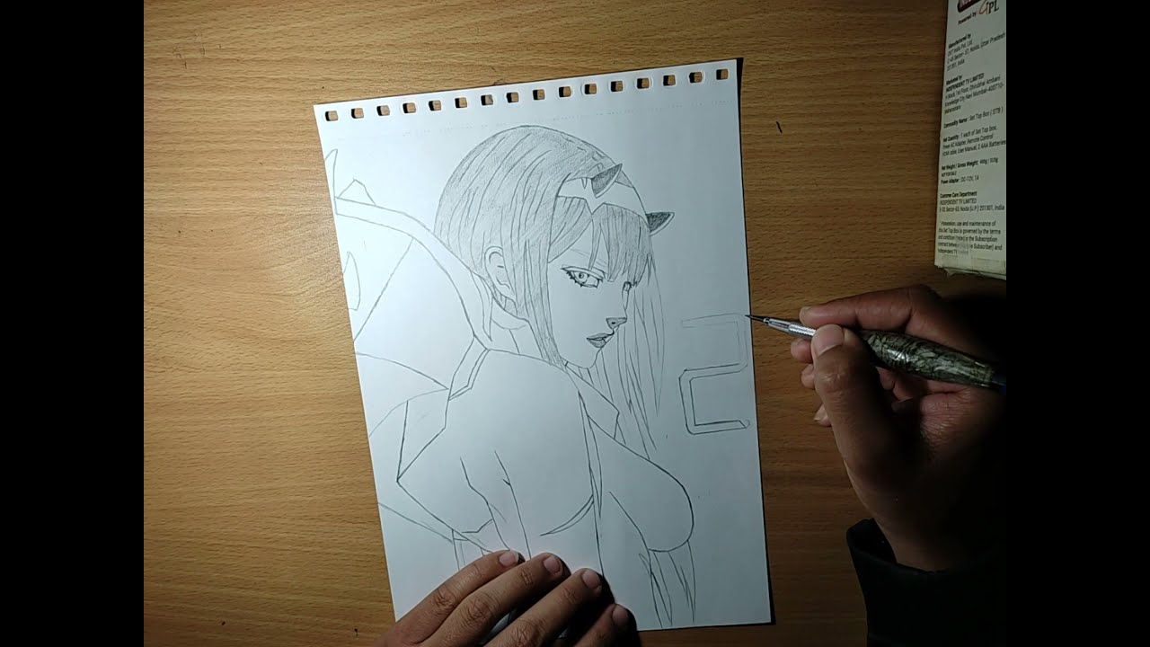 how to draw zero two fan art / zero two / know your meme.