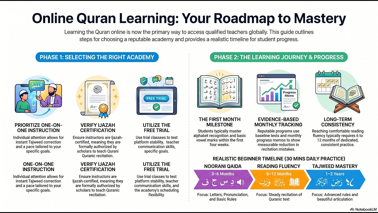 Online Quran Classes for Beginners: Flexible, One-to-One Learning with Expert Teachers Worldwide