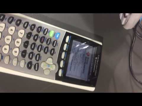 How to charge TI 84 Plus C Silver Edition: plugging in USB charging cable to Texas Instruments