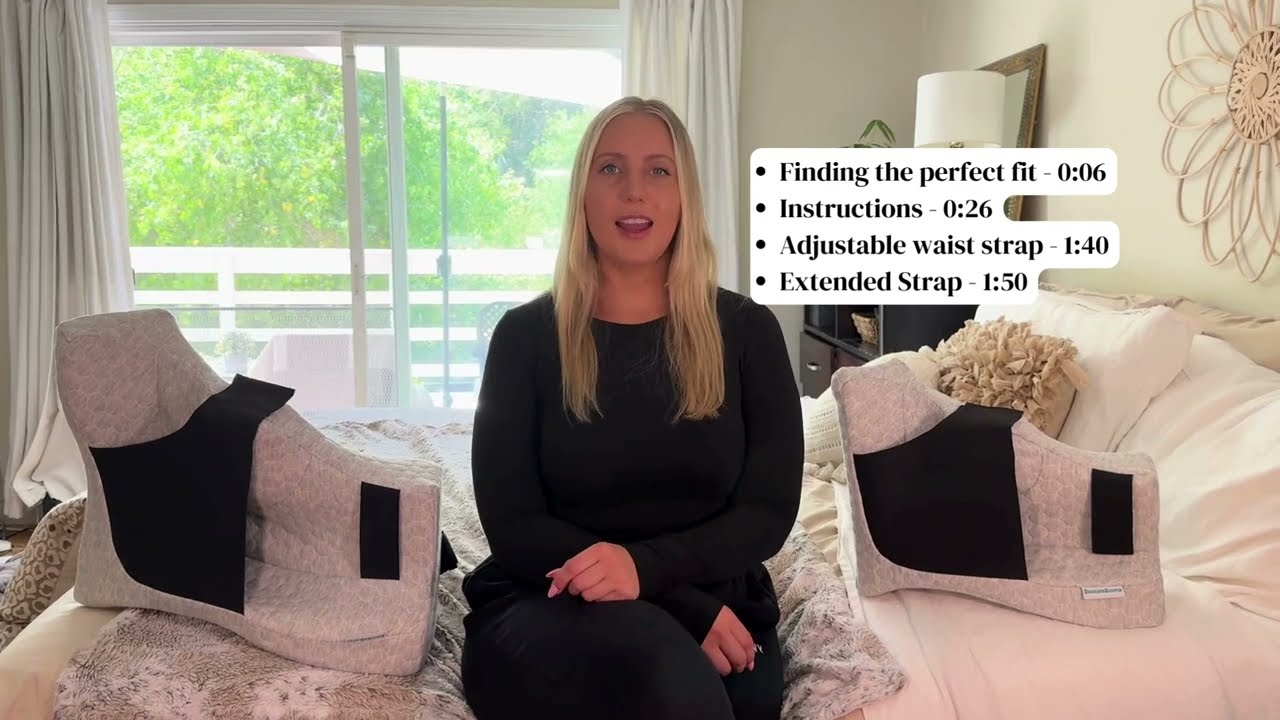 How To Sleep After Shoulder Surgery With The Shoulder Sleeper Pillow
