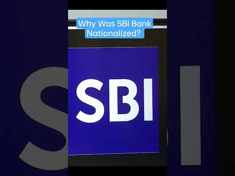 Why Was SBI Bank Nationalized? | #sbi #privatisationofbanks