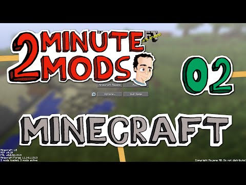 Minecraft Forge What/How - 2 Minute Mods - Minecraft 02