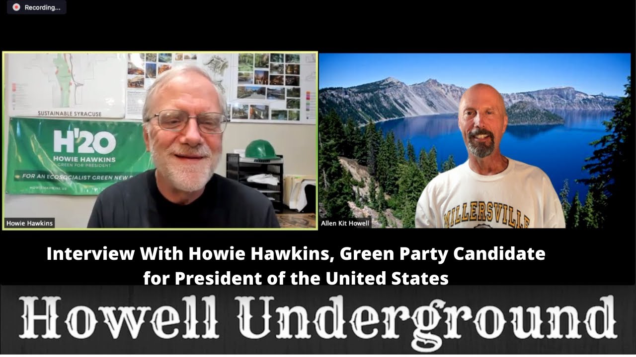 7/27/20: Interview With Howie Hawkins, Green Party Candidate for ...