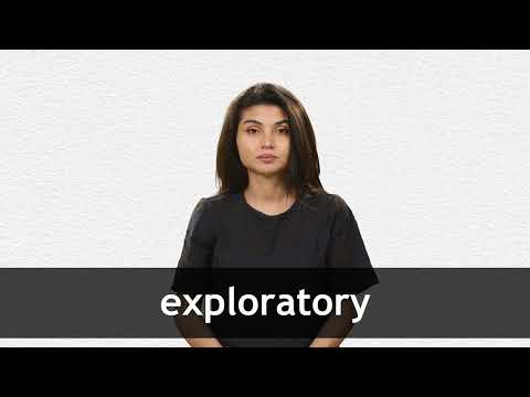 EXPLORATORY definition in American English | Collins English Dictionary