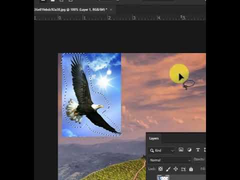 How to Merge Two Image Using Photoshop -Photoshop tutorial #shortsvideo #photoshopeediting #viral