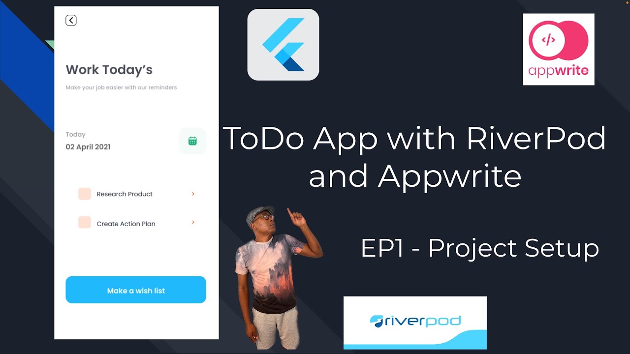 1. Project Setup - Building a ToDo App with Riverpod and Appwrite - Flutter Tutorial