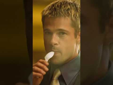 Why Does Brad Pitt Always Eat in Ocean's Eleven?