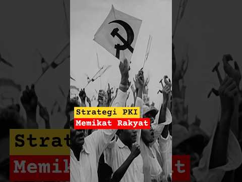 Strategi PKI Memikat Rakyat | Sejarah Politik Indonesia #shorts