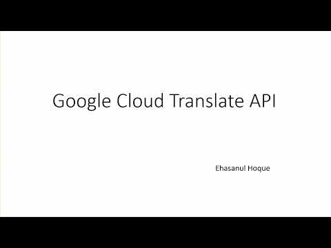 Google Cloud Translate API with DotNet | Google Cloud Translate API | Google.Cloud.Translation.V2
