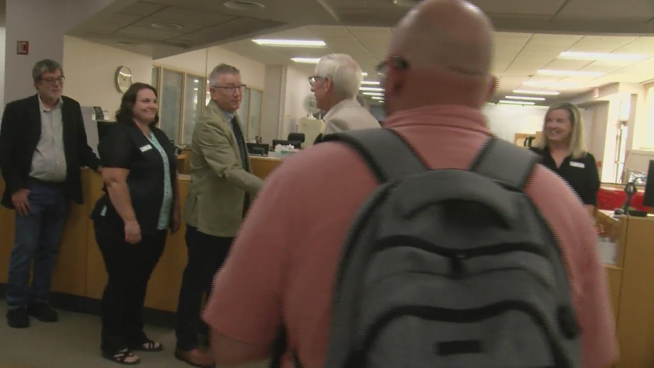 Gov. Evers visits Oshkosh to highlight budget investments in UW System, Polk Library renovation
