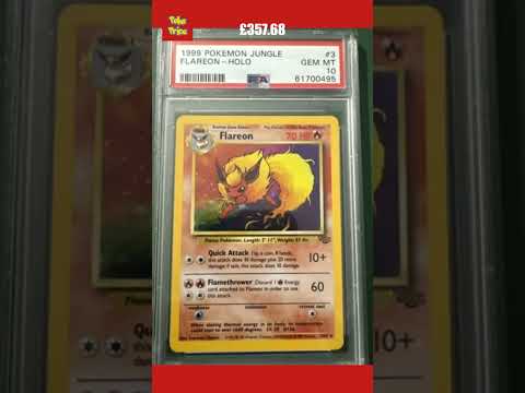 Flareon 1999 Jungle Set 3/64 Holo Pokemon Card PSA 10