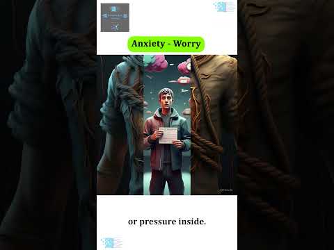 Anxiety - Worry ๐๐ฐ๐ค๐ญ๐ญ #LearnNewWords, #Vocabulary, #wordoftheday