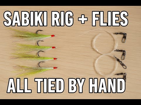 DIY Sabiki Rig with Hand-Tied Flies | Mackerel Fishing Setup