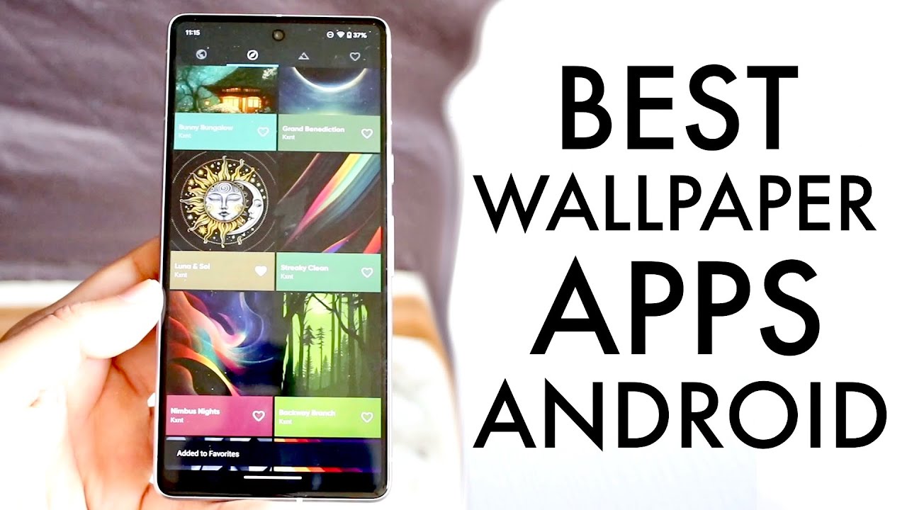 The BEST Wallpaper Apps For Androids!