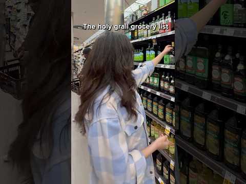 The ultimate grocery shopping checklist ๐โจ