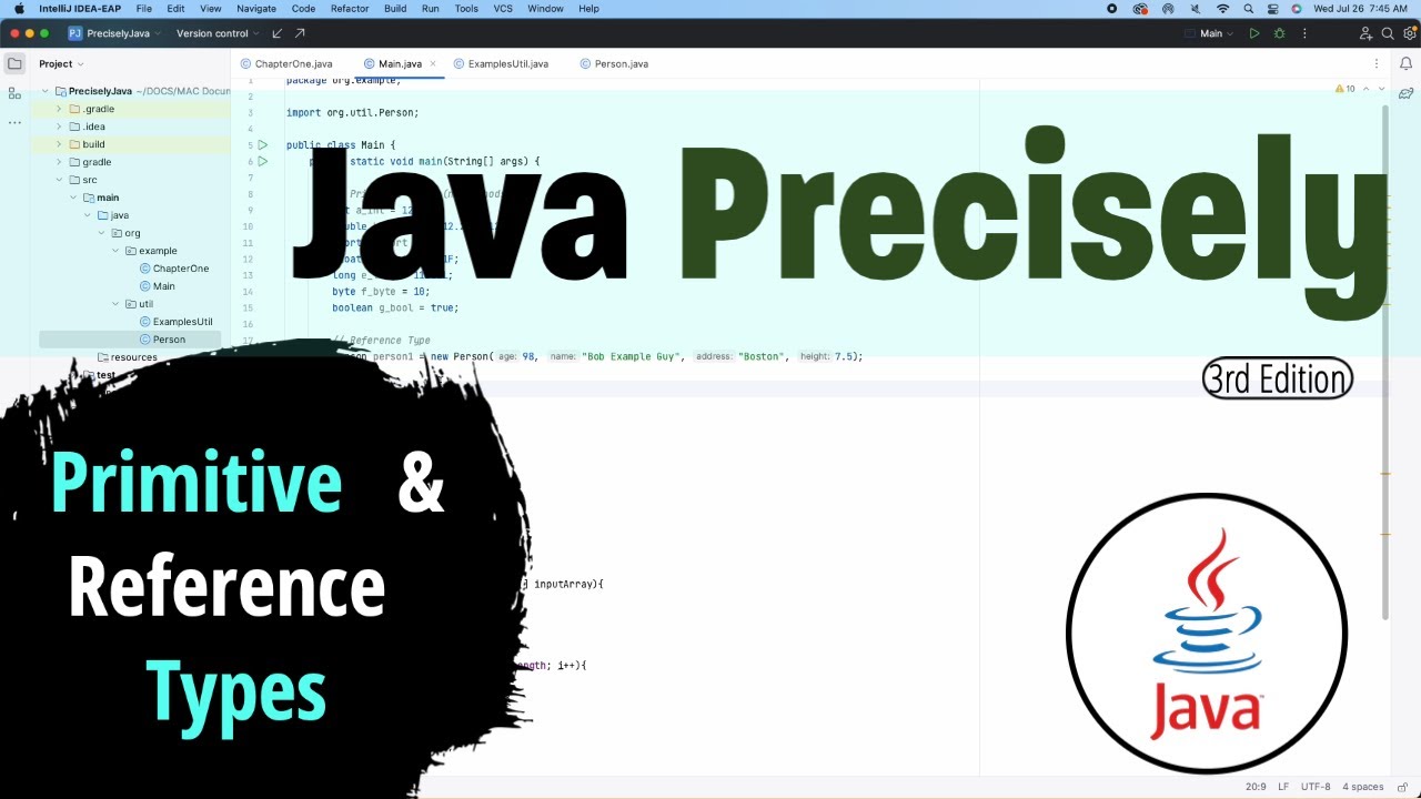 Primitive and Reference Types in Java | Ep 4