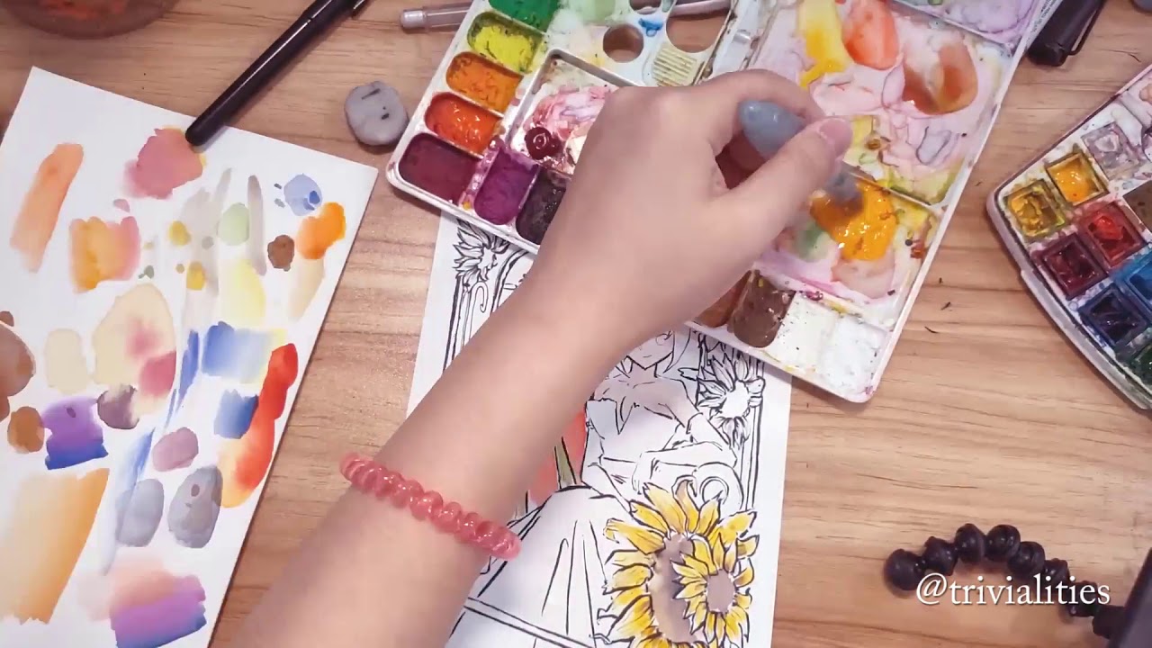 Time-lapse process - Faye Valentine from Cowboy Bebop