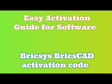 Bricsys BricsCAD: Download and Installation Instructions