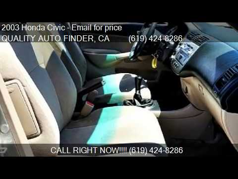 2003 Honda Civic Hybrid for sale in SAN DIEGO, CA 92154 at t