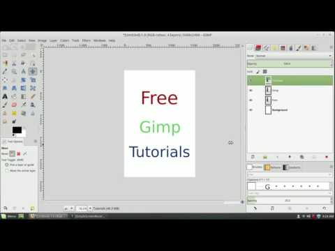 Resize the menu bars in GIMP – freeeasygimptutorials
