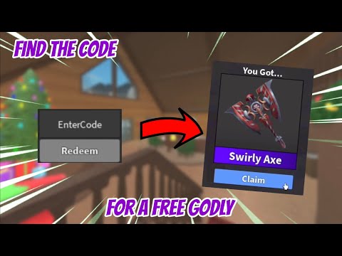 MM2 Find the CODE for a FREE GODLY! (#7)