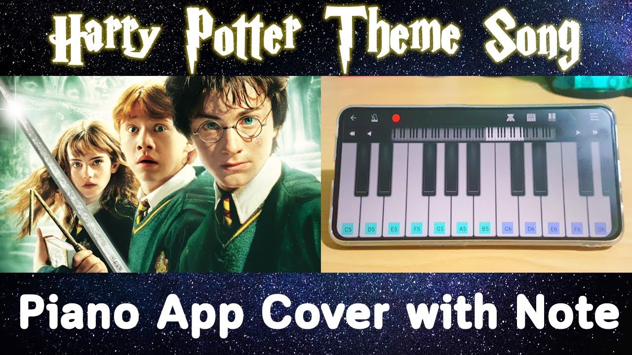 Harry Potter Theme Song | Hedwig's Theme | Piano App Cover | Archira