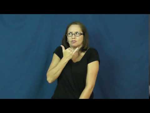 American Sign Language ASL Video Dictionary - eat humble pie