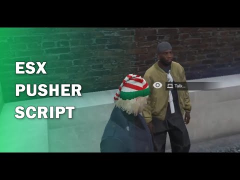 Messy Scripts | Drug Pusher Script for ESX