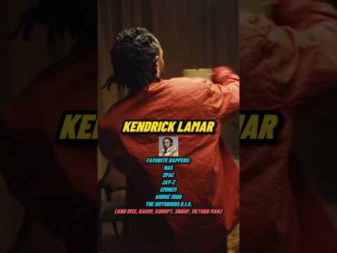 Your Favorite Rapperβs Favorite Rappers! (Kendrick Lamar, J. Cole, Kanye West)