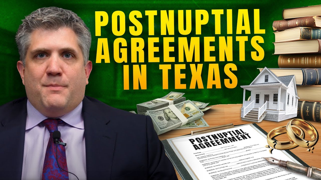 Postnuptial Agreements in Texas