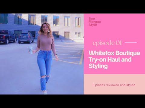 WHITEFOX BOUTIQUE Try On Haul, Styling, and Review