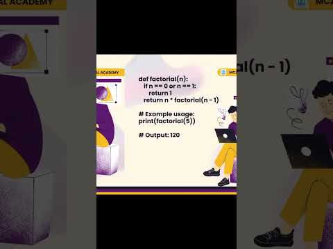 Master Recursion: Calculate Factorial of a Number in Python | Python for Beginners #motivation