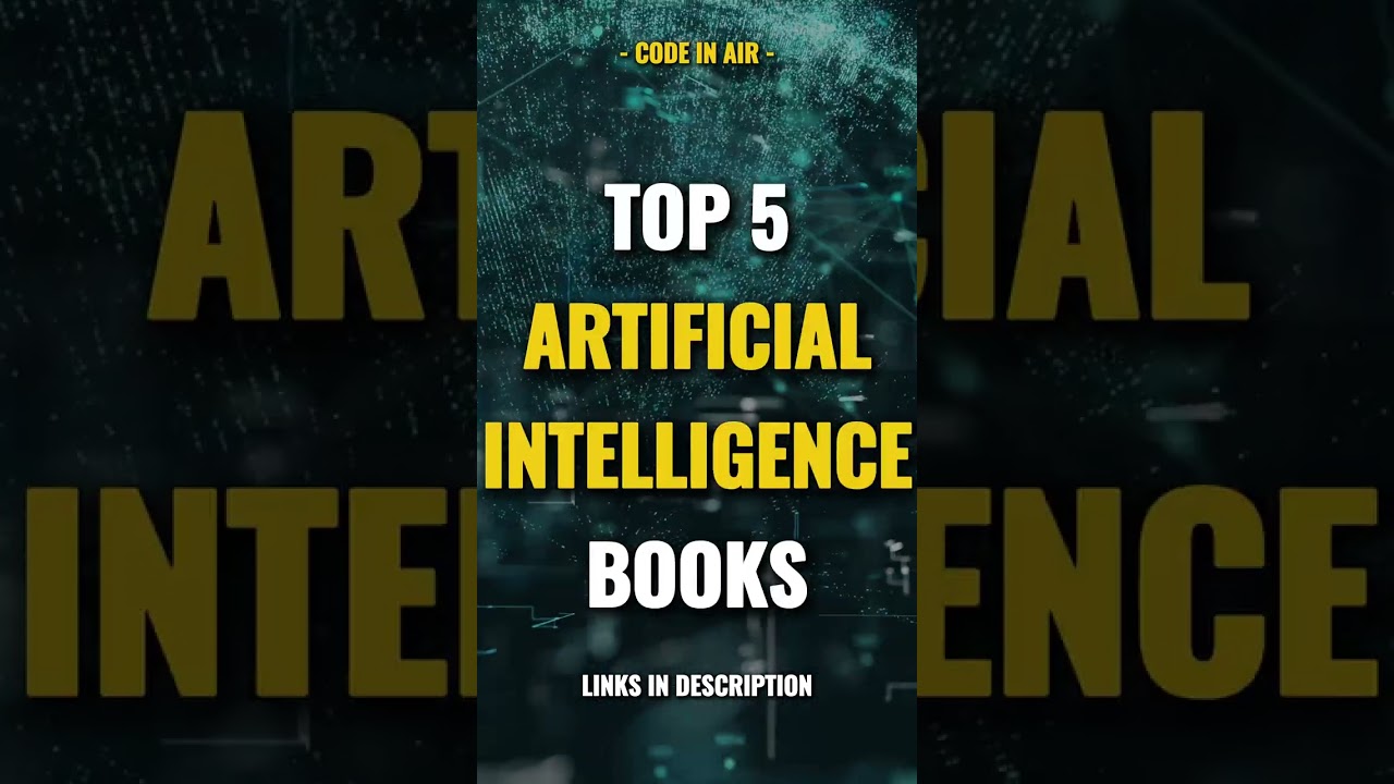 TOP 5 BOOKS FOR ARTIFICIAL INTELLIGENCE ✅ | BEST BOOKS FOR ARTIFICIAL INTELLIGENCE #ai #ml #shorts