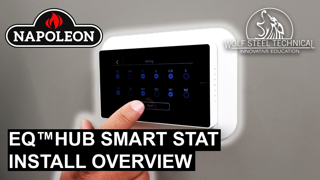 How to Install Napoleon's EQHub Smart Thermostat | Full Installation Overview