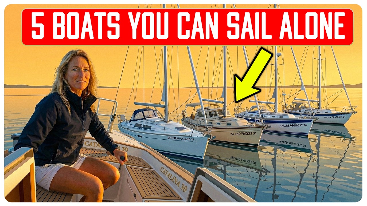 5 Cruising Sailboats Perfect for Single-Handed Sailing