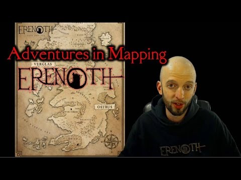 Adventures in Mapping: Erenoth (fantasy map-making journal)